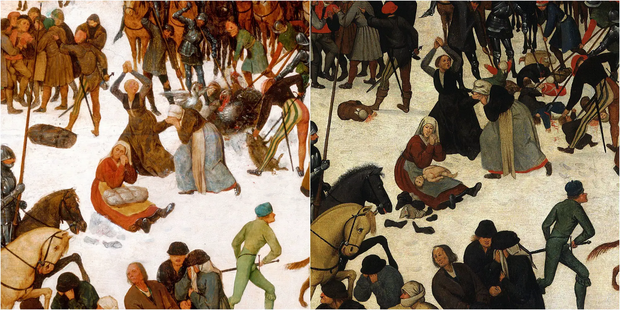 La Matanza De Los Inocentes De Pieter Bruegel El Joven ¡Inocente