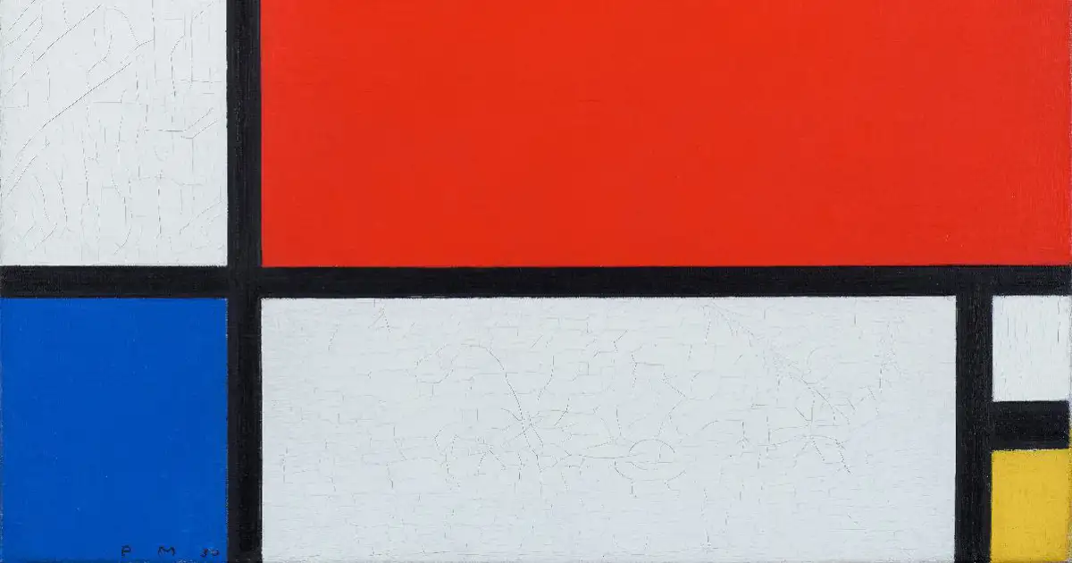 Piet Mondrian, la complicada simplicidad de los cuadrados y las líneas