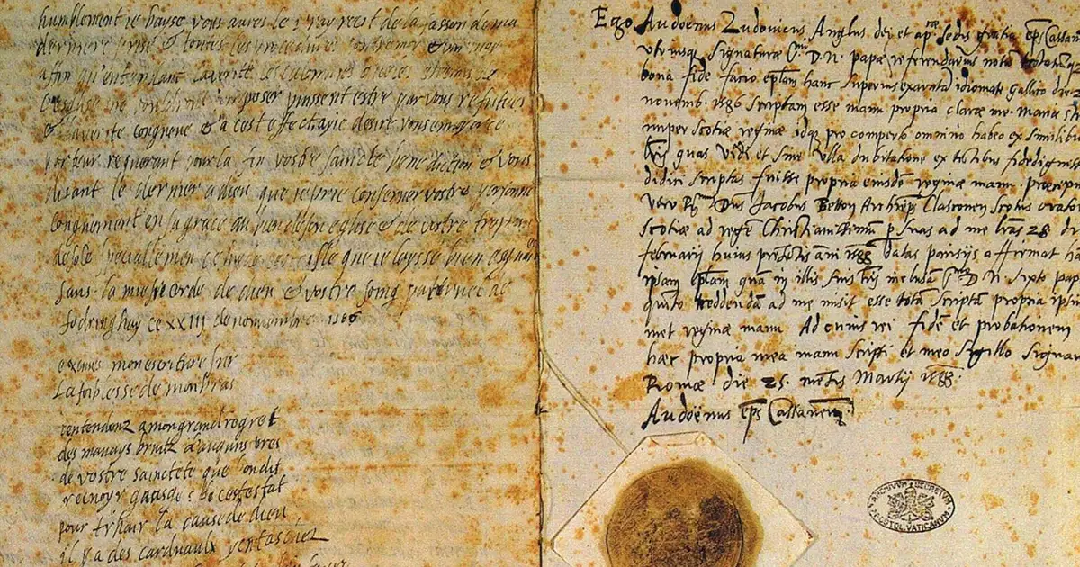 La última carta de María Estuardo