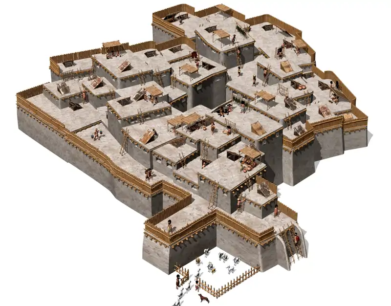 Çatal Hüyük, la primera ciudad de la historia, surgida hace 9.000 años