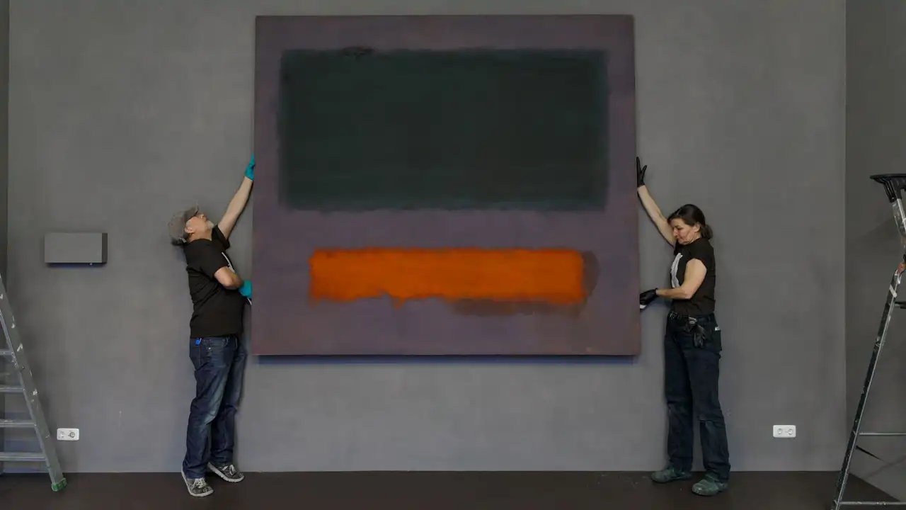 Un niño araña un Rothko valorado en 50 millones de euros