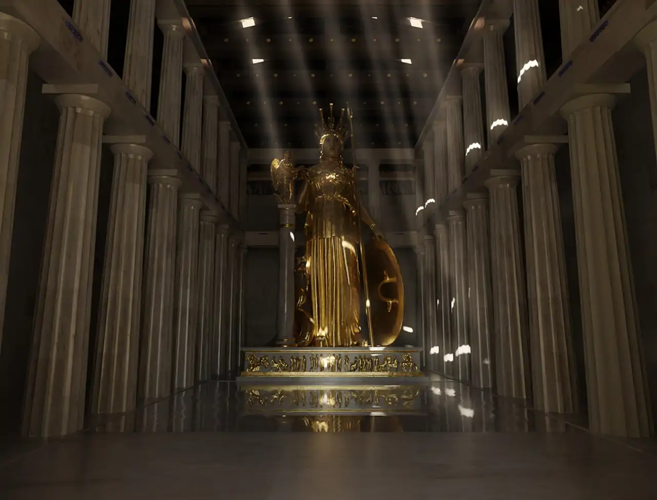 Iluminando el Partenón: un estudio revela las técnicas que emplearon ...