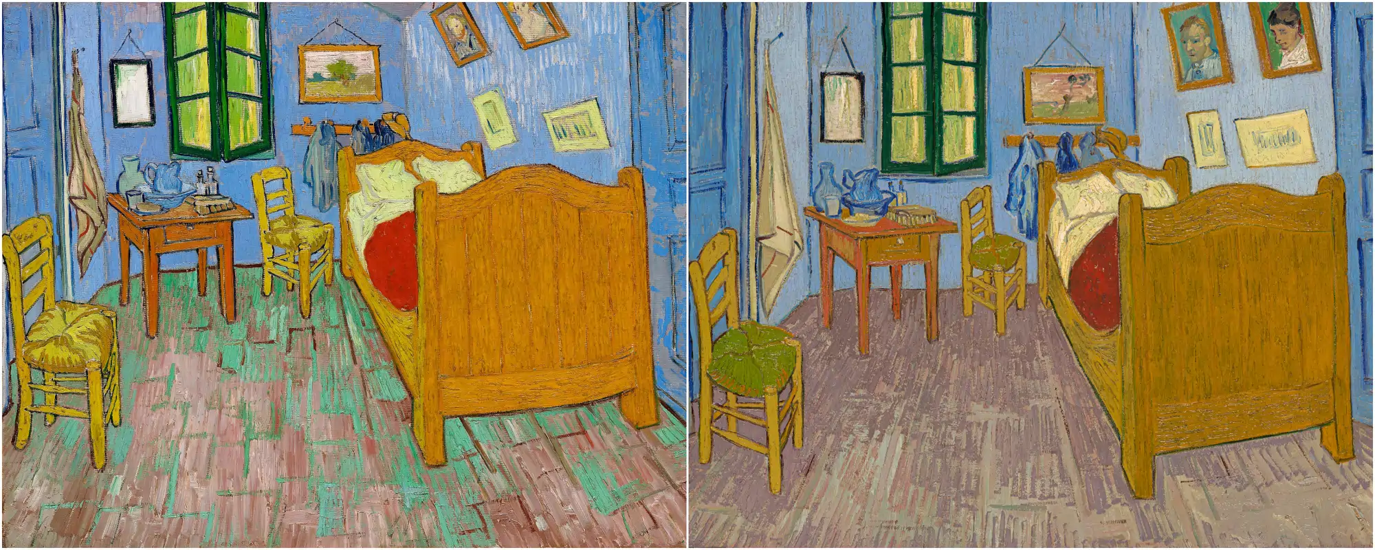 El dormitorio de Van Gogh, un homenaje al arte japonés y una sencilla ...