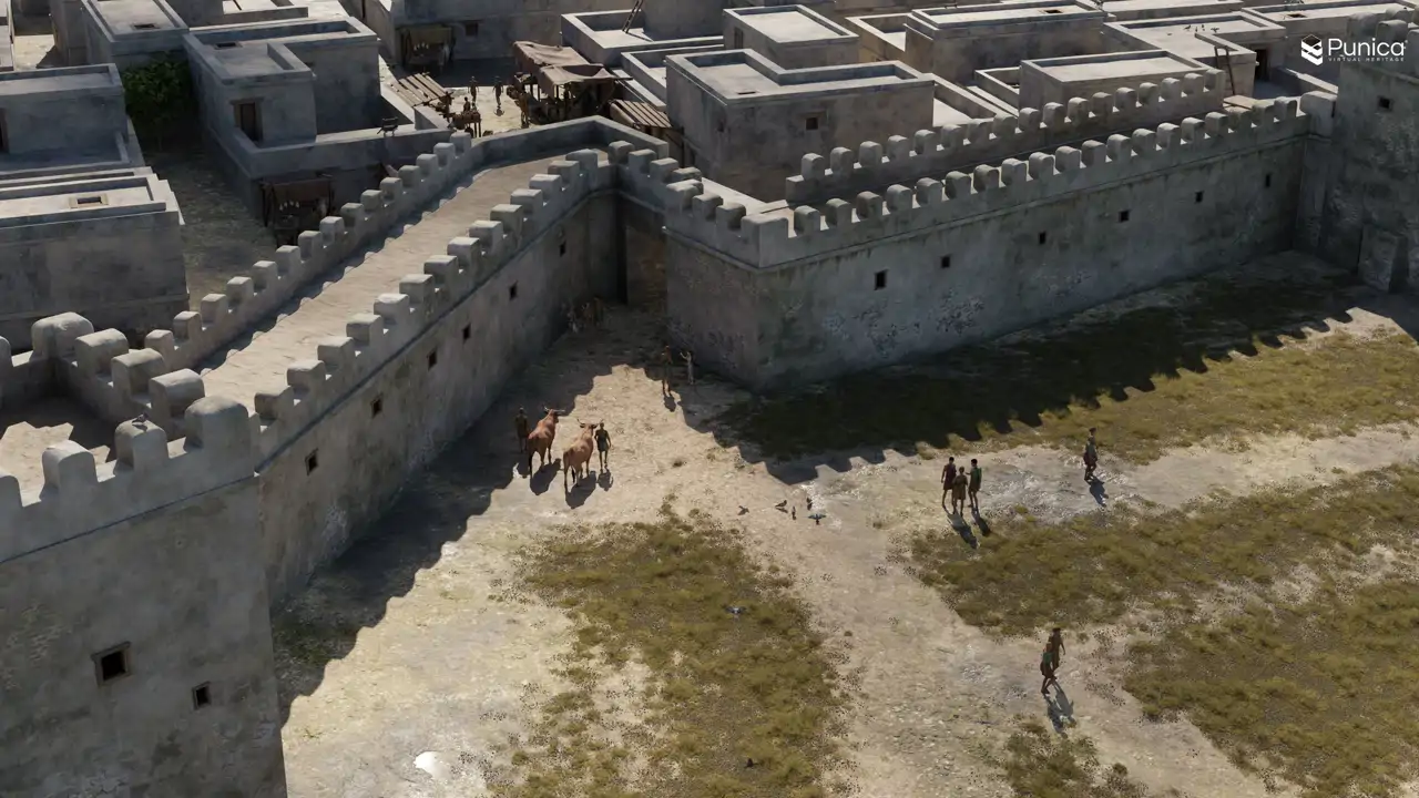 La puerta de la ciudad fenicia de Doña Blanca se "abre" de nuevo ...