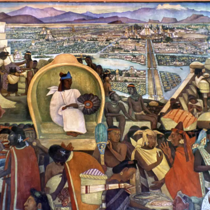 De aldea a metrópolis, así se convirtió Tenochtitlan en la capital del ...