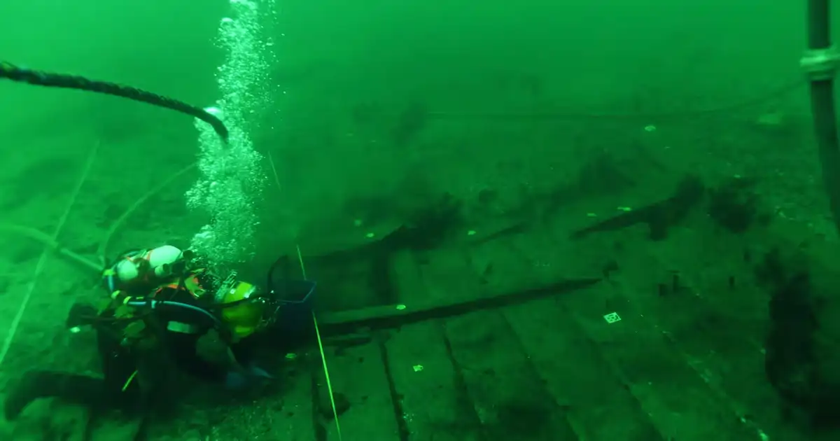 Descubren el barco medieval más grande del mundo con 28 metros de eslora