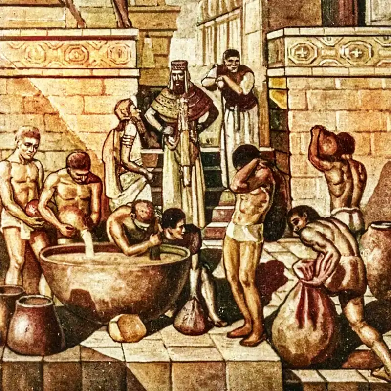 Gilgamesh y el monstruo Humbaba