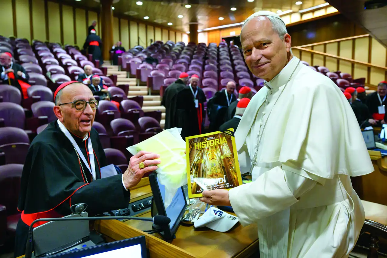 El papa prepara su viaje a España con National Geographic