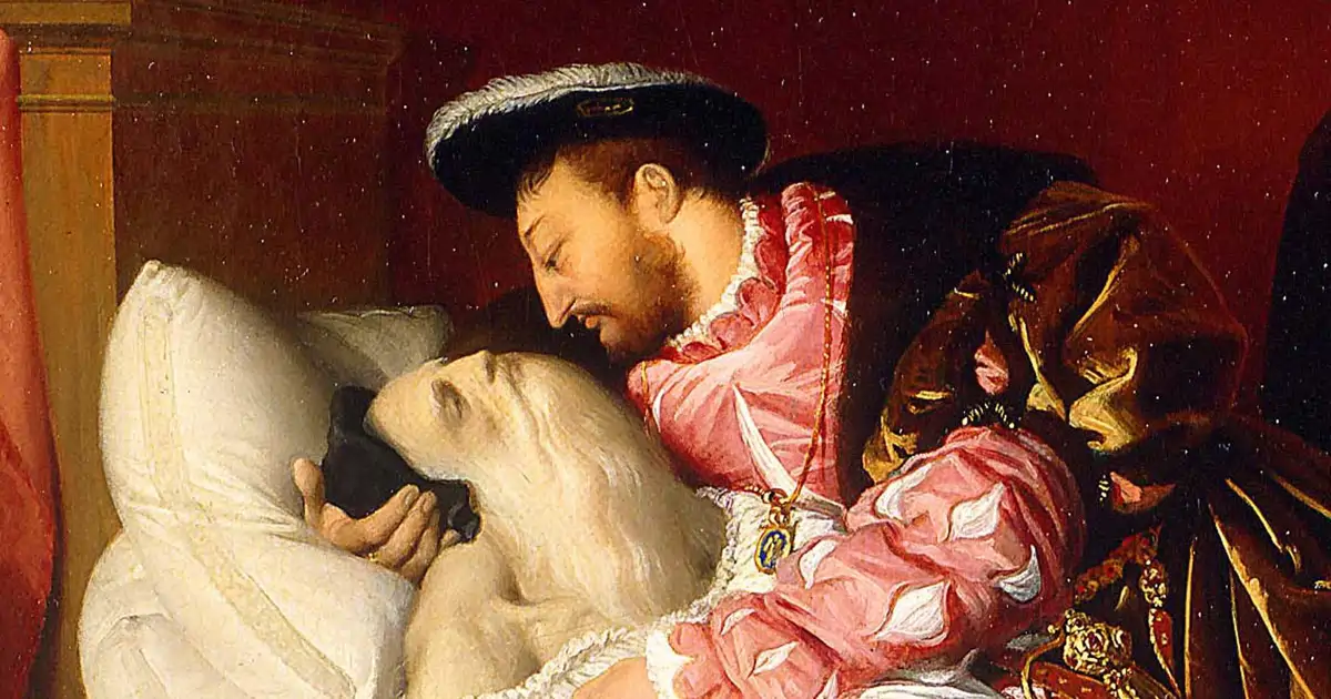 Francisco I de Francia, sobre la muerte de Leonardo da Vinci: "Tal vez ...