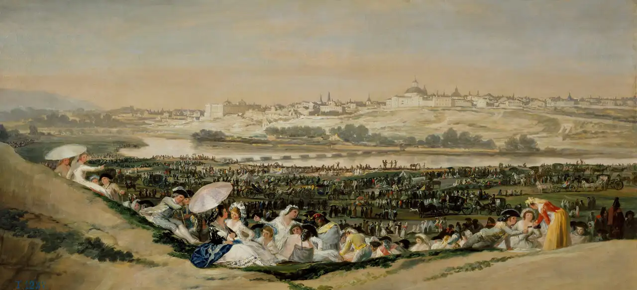 La pradera de San Isidro de Goya, la dolce vita madrileña durante las ...