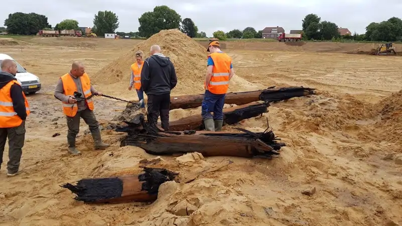 Parecían cuatro postes de madera, pero era un puente romano: el ...