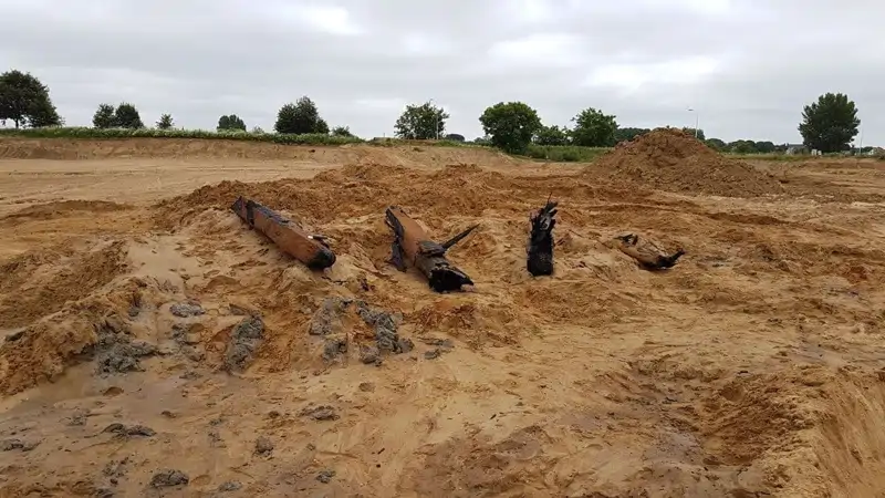 Parecían cuatro postes de madera, pero era un puente romano: el ...